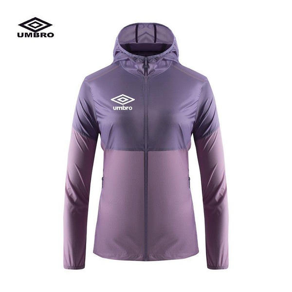 Ветровка Мужской, Женский UMBRO темная сирень Полиэстер, размер 44, 46 На любой сезон облегающий ...