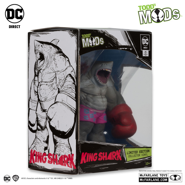 Mcfarlane Toys,DC,Todd s Mods,King Shark Limited Edition,4.5 inch ...