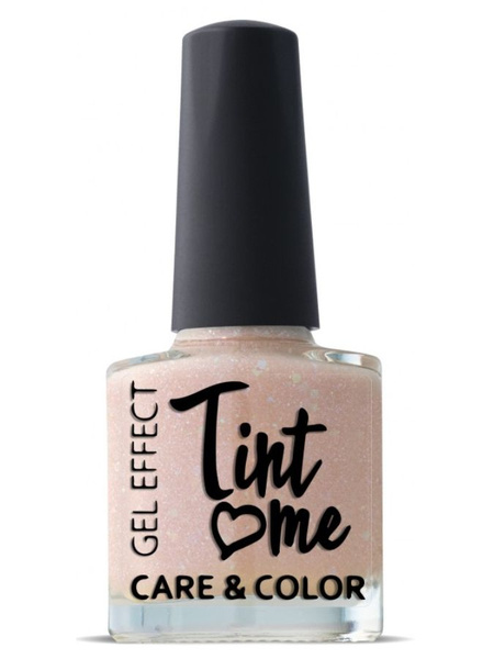 Tint Me Лак для ногтей с эффектом геля, тон 66 бежевый шиммер купить на ...