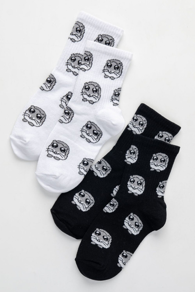 Носки Девочки, Мальчики AMICHEVOLE BERCHELLI, размер 32, 34 Трикотаж На любой сезон белый ...