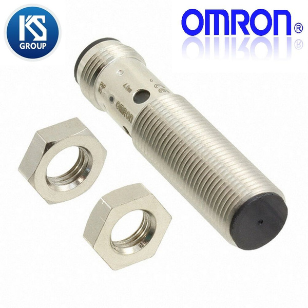 Датчик индуктивный M12, латунь никелир., короткий корпус, заподлицо, 4мм, PNP-НО, разъём M12 ...