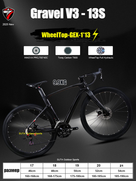TWITTER BIKE Велосипед Гравийный, Gravel V3 WheelTop GEX-13 купить на OZON по низкой цене ...