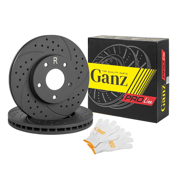 Диск тормозной передний перфорированный PRO-Line PREMIUM SPORT с покрытием компл 2 шт NISSAN ...