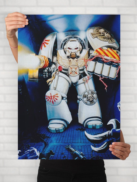 Постер HEAVEN POSTER Люди, Арт Warhammer 40000 Space Hulk 1, 61 42 ...