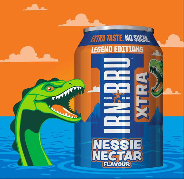 Безалкогольный газированный напиток IRN-BRU XTRA NESSIE NECTAR FLAVOUR, 24 Х 330 мл. купить на ...