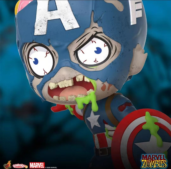 Характеристики Hot Toys,Cosbaby Marvel Zombies,Captain America ...