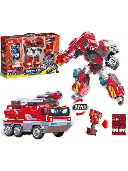 Метал Кард Бот.Super Police Car Chariot трансформер 20 см. METALCARDBOT ...