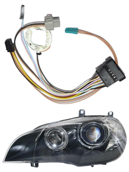 PNP Фара автомобильная, Ксенон (HID), 1 шт., арт. Для BMW X5 E70 2006 ...