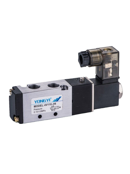 Соленоидный клапан с пневматическим управлением серии 4V100 компании ...