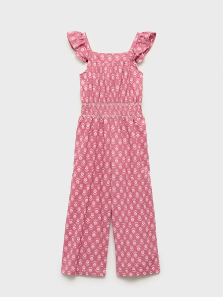 Комбинезон Девочки MANGO Kids, размер 152, рост 152 красный На любой сезон Хлопок купить c ...