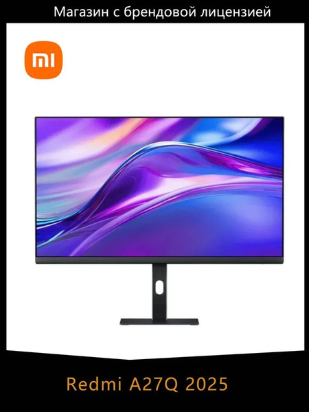 Xiaomi 27" Монитор Redmi A27Q(2025) 100гц, 2к, IPS, hdmi DCI-P3 95% ...