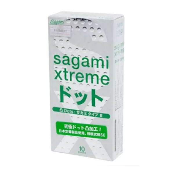 SAGAMI Xtreme Type-E, Презервативы Xtreme Type-E латексные с точечной ...