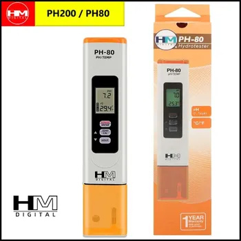PH метр для воды HM Digital PH-80 профессиональный купить на OZON по низкой цене (1708444069)