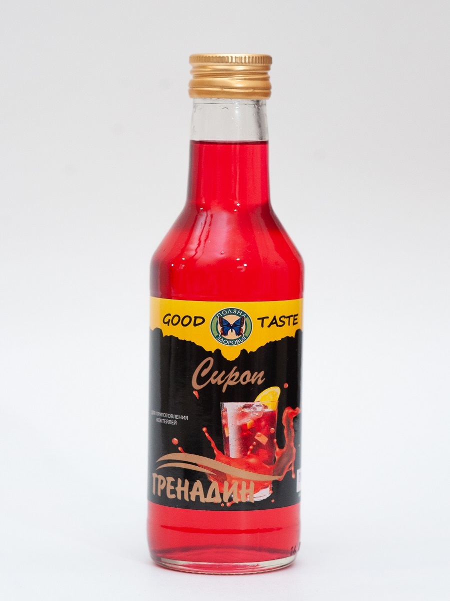 Сироп "GOOD TASTE" Гренадин — купить в интернет-магазине OZON с быстрой ...