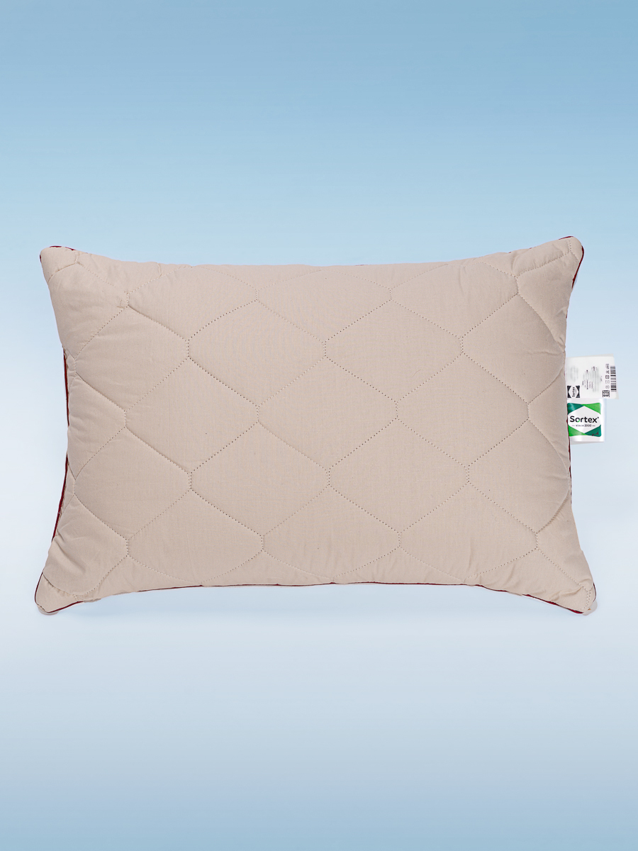 Подушка Sortex, 50x70 см, наполнитель Шерсть, Силиконизированное ...