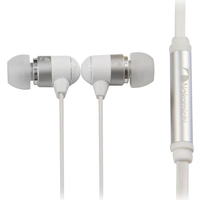 Наушники Внутриканальные Nakamichi NM-CE200(SL), серебристый - купить ...