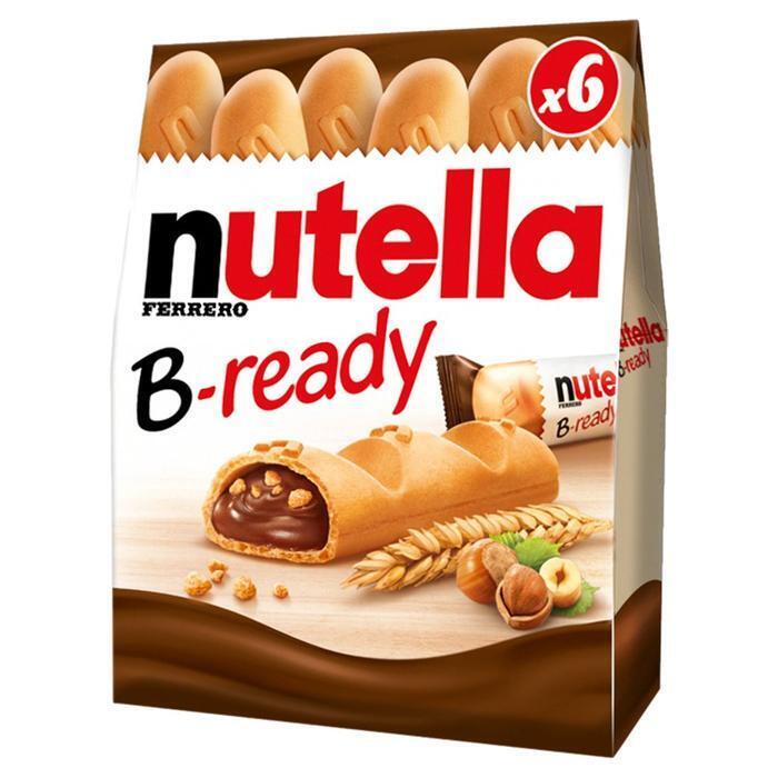 Бисквитный батончик Nutella B-ready/Нутелла Би-реди 132 гр — купить в ...