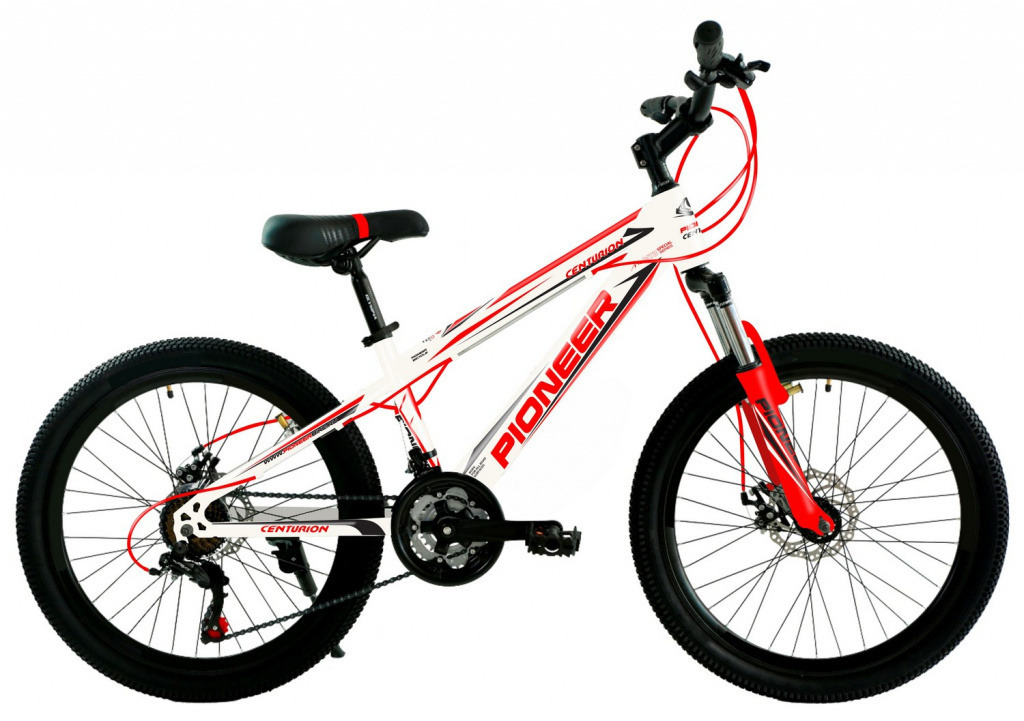 PIONEER Centurion 24"/12'' 2020-2021 white-red-black Велосипед - купить ...