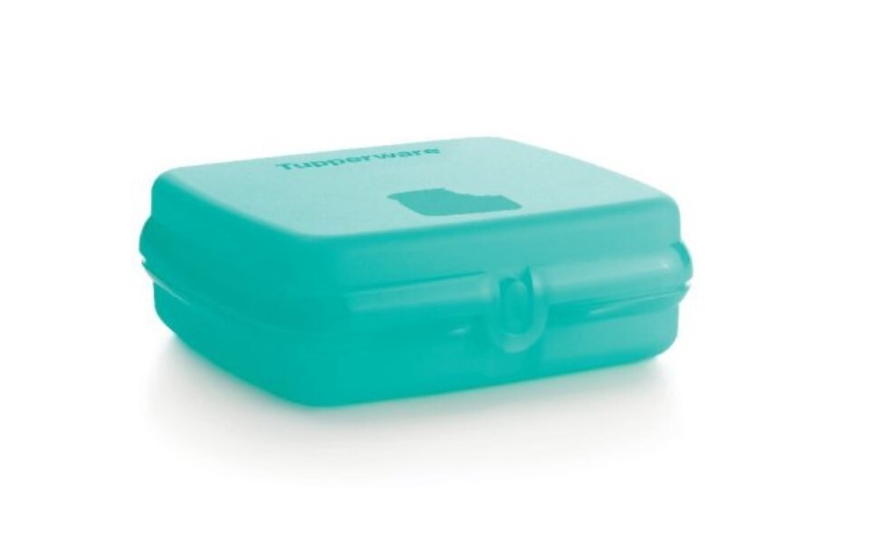 Ланч-бокс Tupperware, 910 мл, 1 шт, голубой - купить по выгодной цене в интернет-магазине OZON