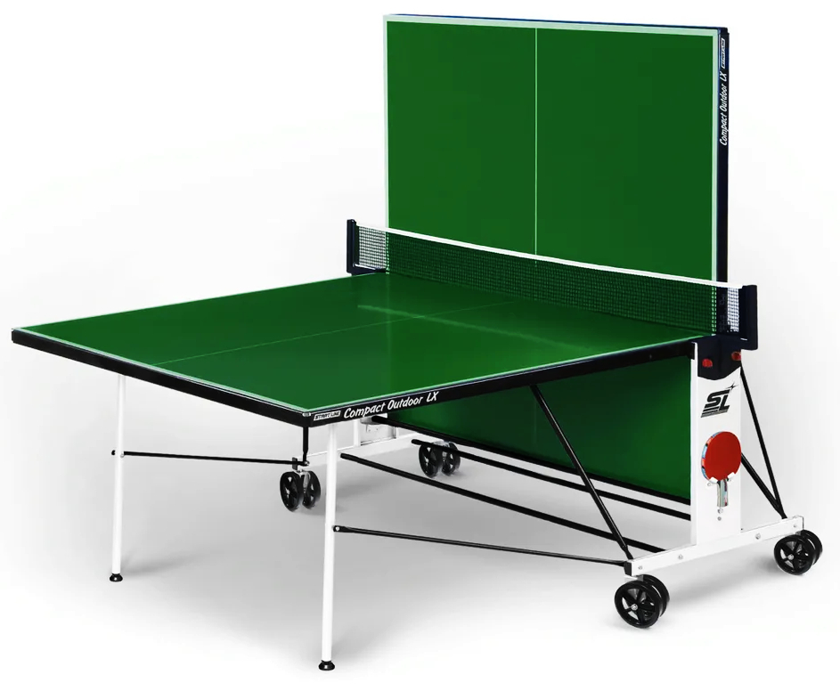 Теннисный стол Start Line Compact Outdoor LX green любительский ...