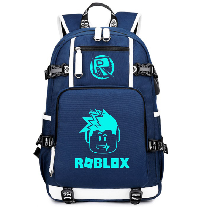 Рюкзак Роблокс Roblox светящийся, синий, С USB и Jack 3.5 — купить в ...