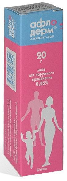 Афлодерм, мазь 0.05%, 20 г — купить в интернет-аптеке OZON. Инструкции ...