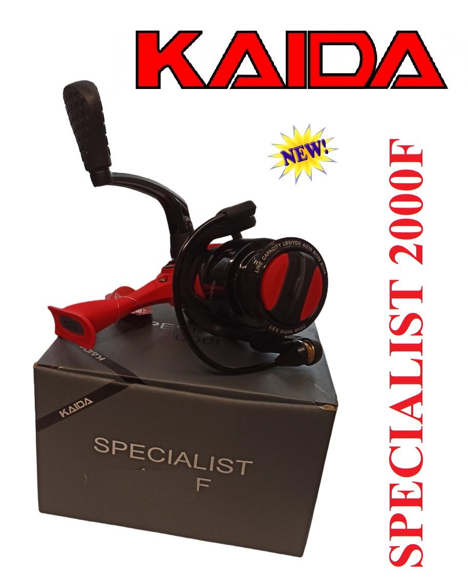 Катушка KAIDA Specialist, Безынерционная, 2000, Передний фрикцион купить по низкой цене с ...