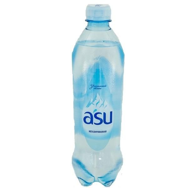 Минеральная вода ASU без газа, 0,5л - купить с доставкой по выгодным ...