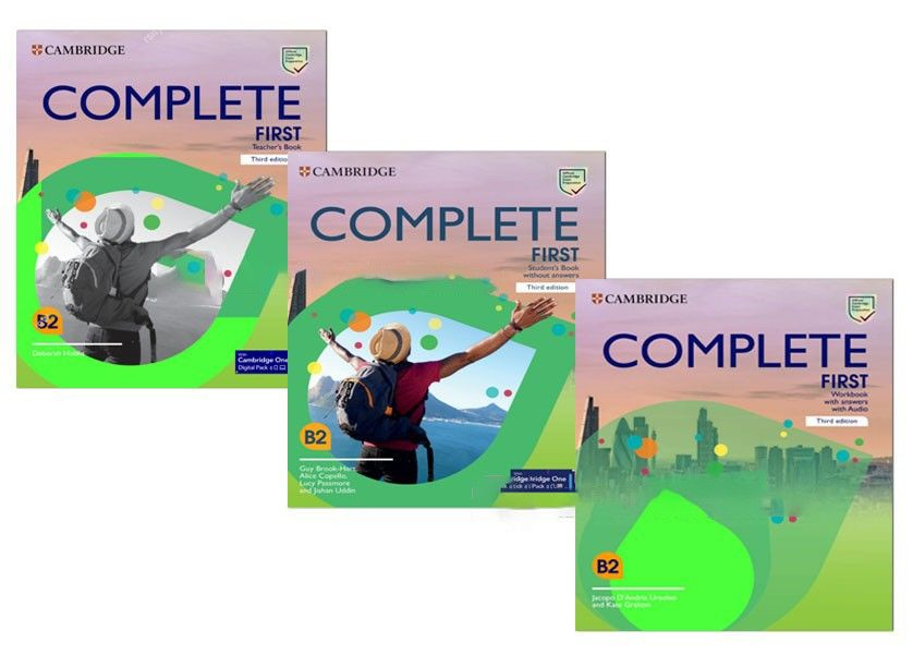 Учебники FCE complete first B2 student/teacher book/workbook - купить с доставкой по выгодным ...