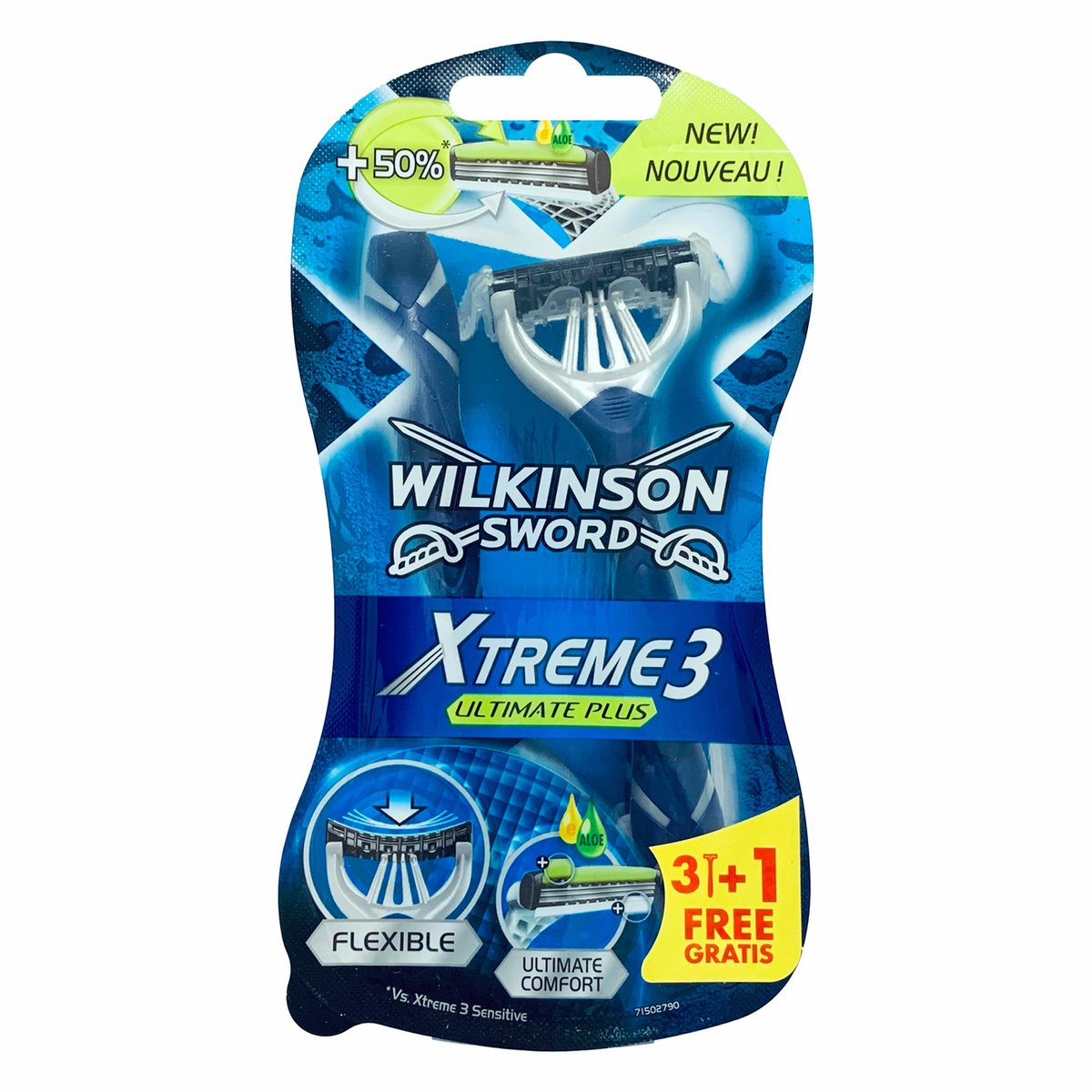 Wilkinson Sword Бритвы одноразовые Schick "Xtreme3" Ultimate Plus, 3 ...