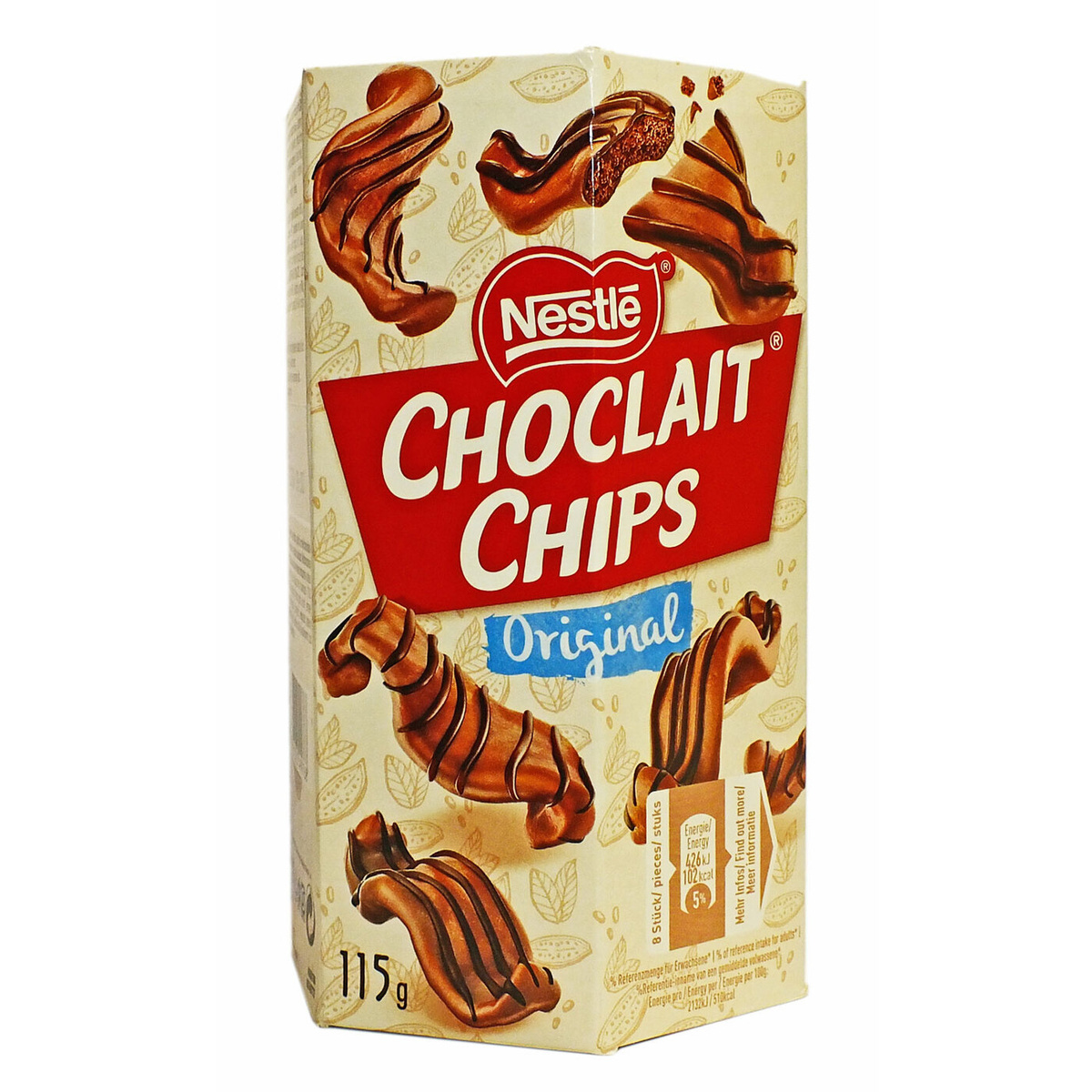 Шоколадные чипсы Nestle Chocolait Chips Original 115гр (Германия ...