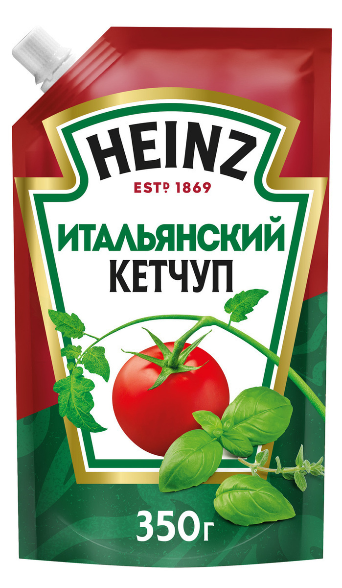 Кетчуп Heinz (Хайнц) Итальянский, 350 г, 4 шт. — купить в интернет ...