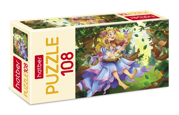 Пазлы Hatber "Лесная Сказка" 108 элементов 300х210 мм купить на OZON по низкой цене (165806293)