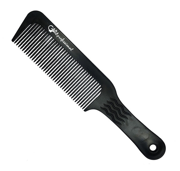 Gera Professional, Расческа для стрижки машинкой, большая, цвет черный ...