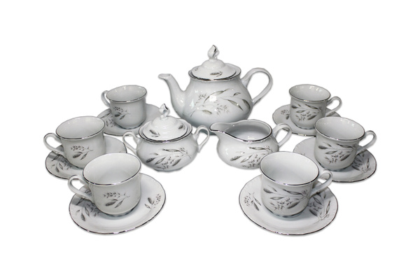 Сервиз чайный с чайником Thun, на 6 перс. - купить по выгодной цене в интернет-магазине OZON ...