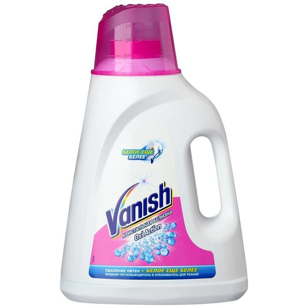 Характеристики Vanish Oxi Action Кристальная белизна Пятновыводитель ...