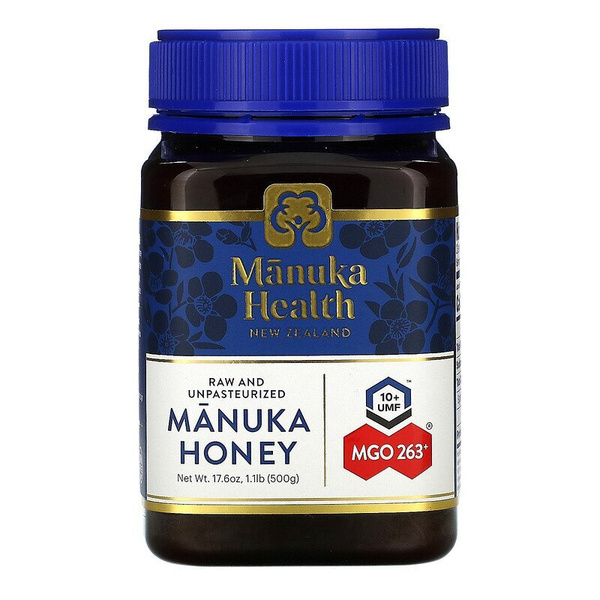 Manuka Health, Мед манука, Manuka Honey, MGO 263, 500 г - купить с ...