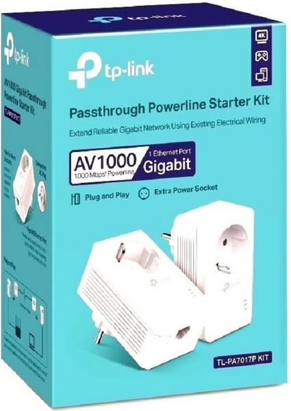 Адаптер PowerLine TP-Link TL-PA7017P KIT - купить с доставкой по ...