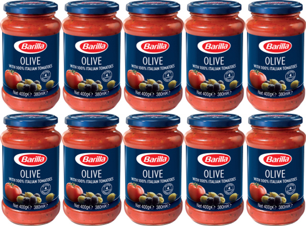 Соус Barilla Olive, набор: 10 штук - купить с доставкой по выгодным ...
