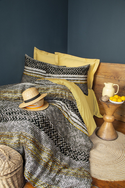 Комплект постельного белья Issimo Home Cotton Satin евро , наволочки ...