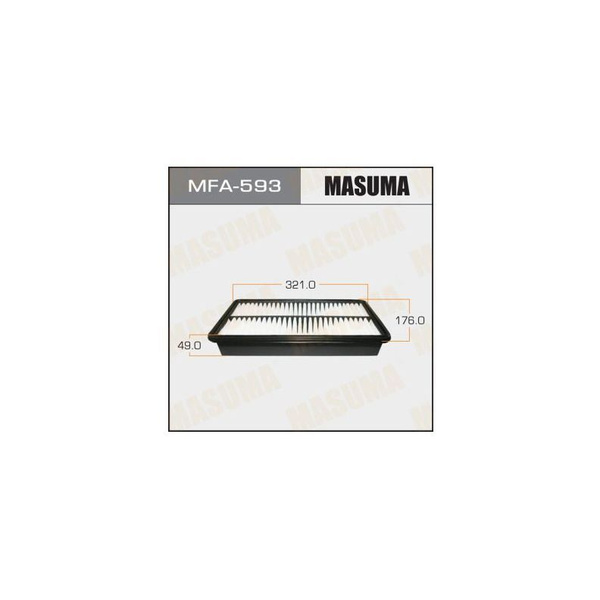 Фильтр воздушный Masuma MFA593 - купить по выгодным ценам в интернет-магазине OZON (1610042372)