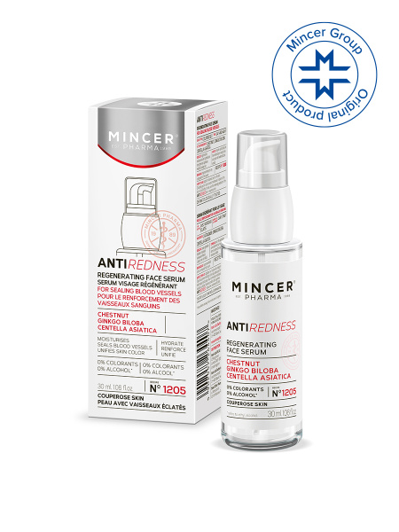 Mincer Восстанавливающая антикуперозная сыворотка Anti Redness для лица ...