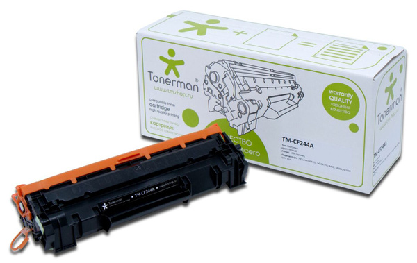 Расходник для печати Tonerman TM CF244A, Черный (black), для лазерного ...