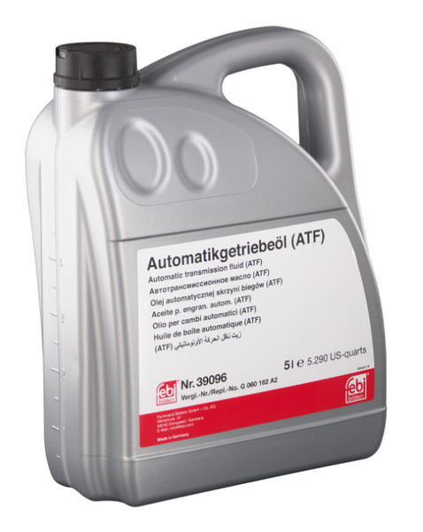 Трансмиссионное масло Febi ATF 8HP сине-зеленая (39096) (5л) - купить ...