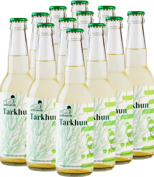 Натуральный Тархун со стевией / Lemonardo Tarkhun Light, 330мл. 12шт ...