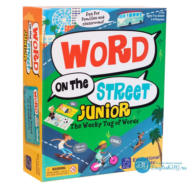 Настольная игра на английском языке Word on the Street (Junior ...