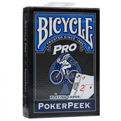 Игральные карты Bicycle Pro Poker Peek, синие, 1 колода - купить с ...