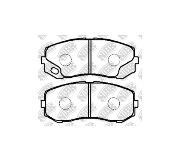 Колодки тормозные NiBK PN3513 - купить по низким ценам в интернет ...