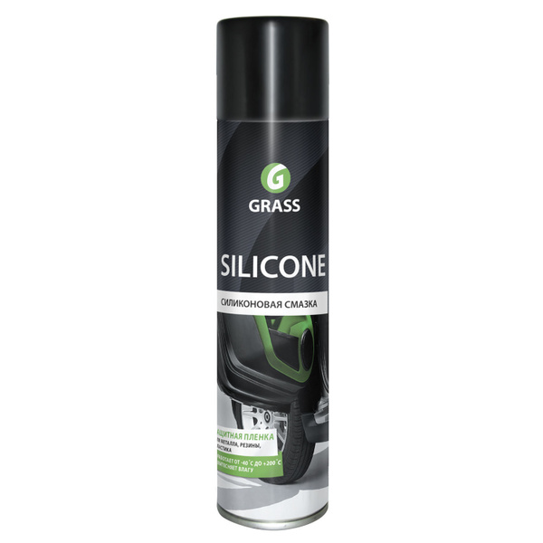 Смазка силиконовая 400 мл GRASS SILICONE, применение в офисе, быту ...