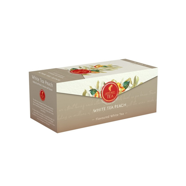 Чай Julius Meinl Белый персик фруктвоый прем пакетированный, 25пак/уп ...